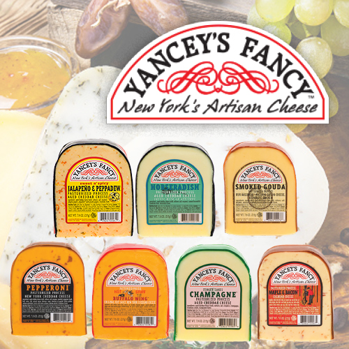 Yancey's Fancy Pre-Cut Cheese Wedges - Porky Products