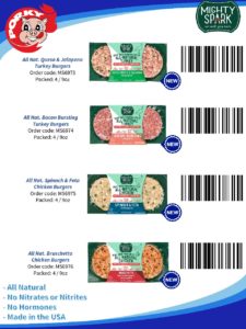 Mighty Spark Grinds and Patties_NEW - Porky Products